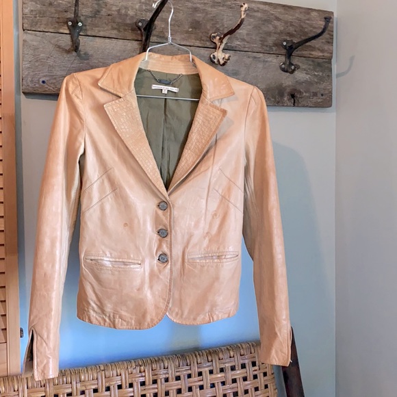 Ruehl No.925 | Jackets & Coats | Ruehl Real Leather Blazer Jacket ...